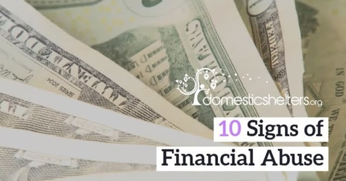 10 Signs of Financial Abuse You May Be Missing