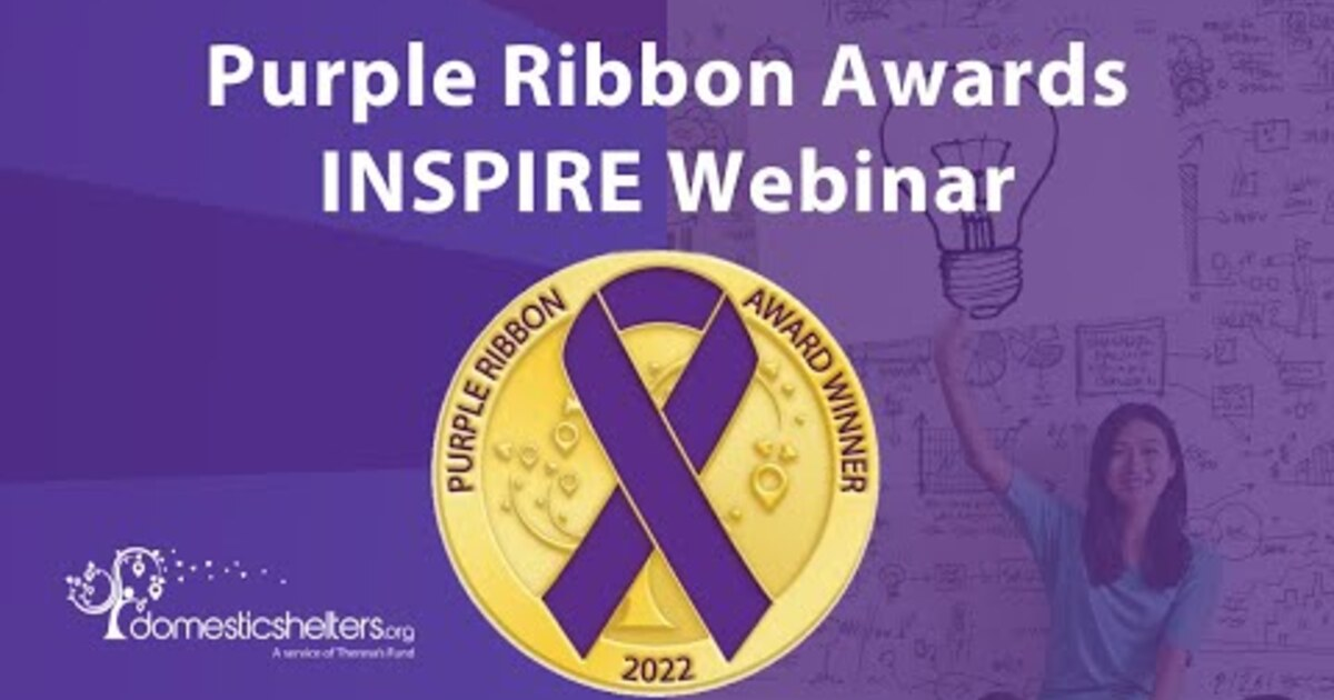 Purple Ribbon Awards INSPIRE Webinar