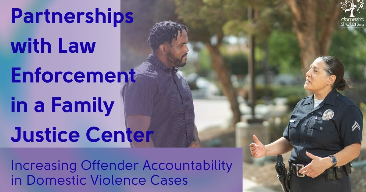 Partnerships with Law Enforcement: Increasing Offender Accountability ...